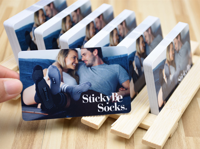 Plastic card | Full color printing | ISO standard 30mil