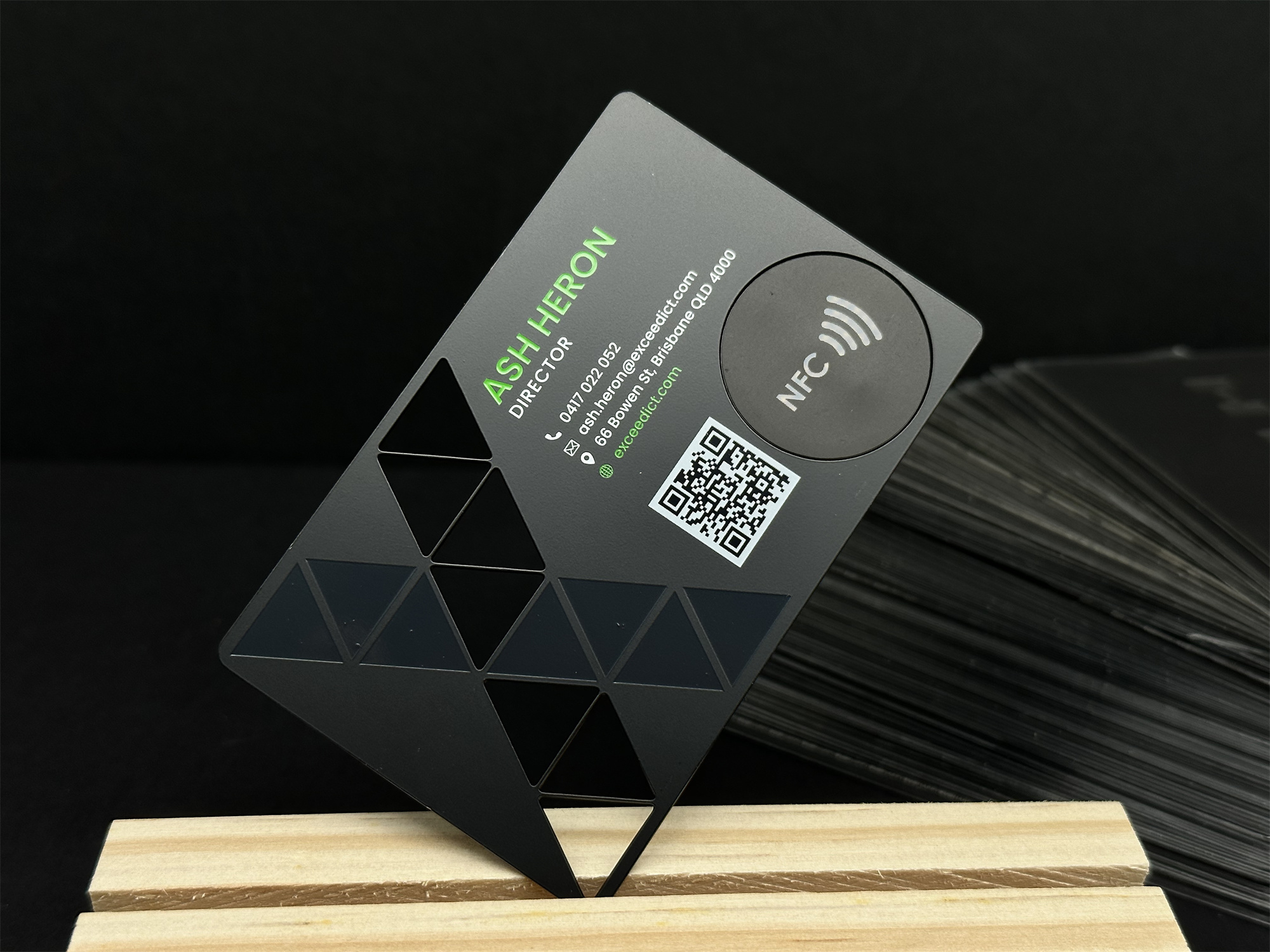 NFC metal card Printing | Silk-screen Printing | Business Metal Card